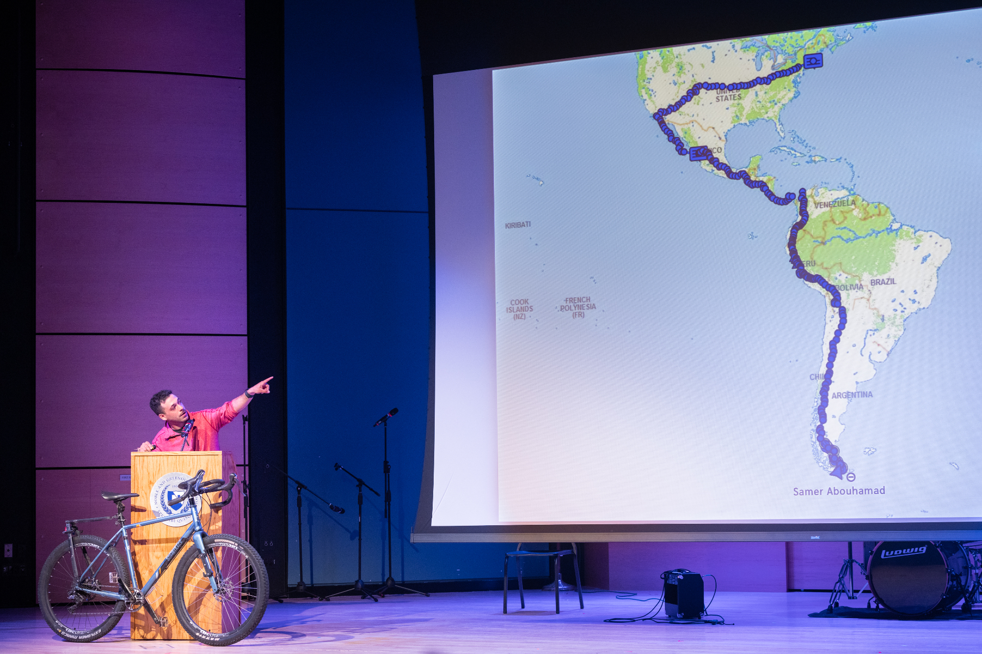 Samer Abouhamad - Adventure Cyclist, Speaker & Guide